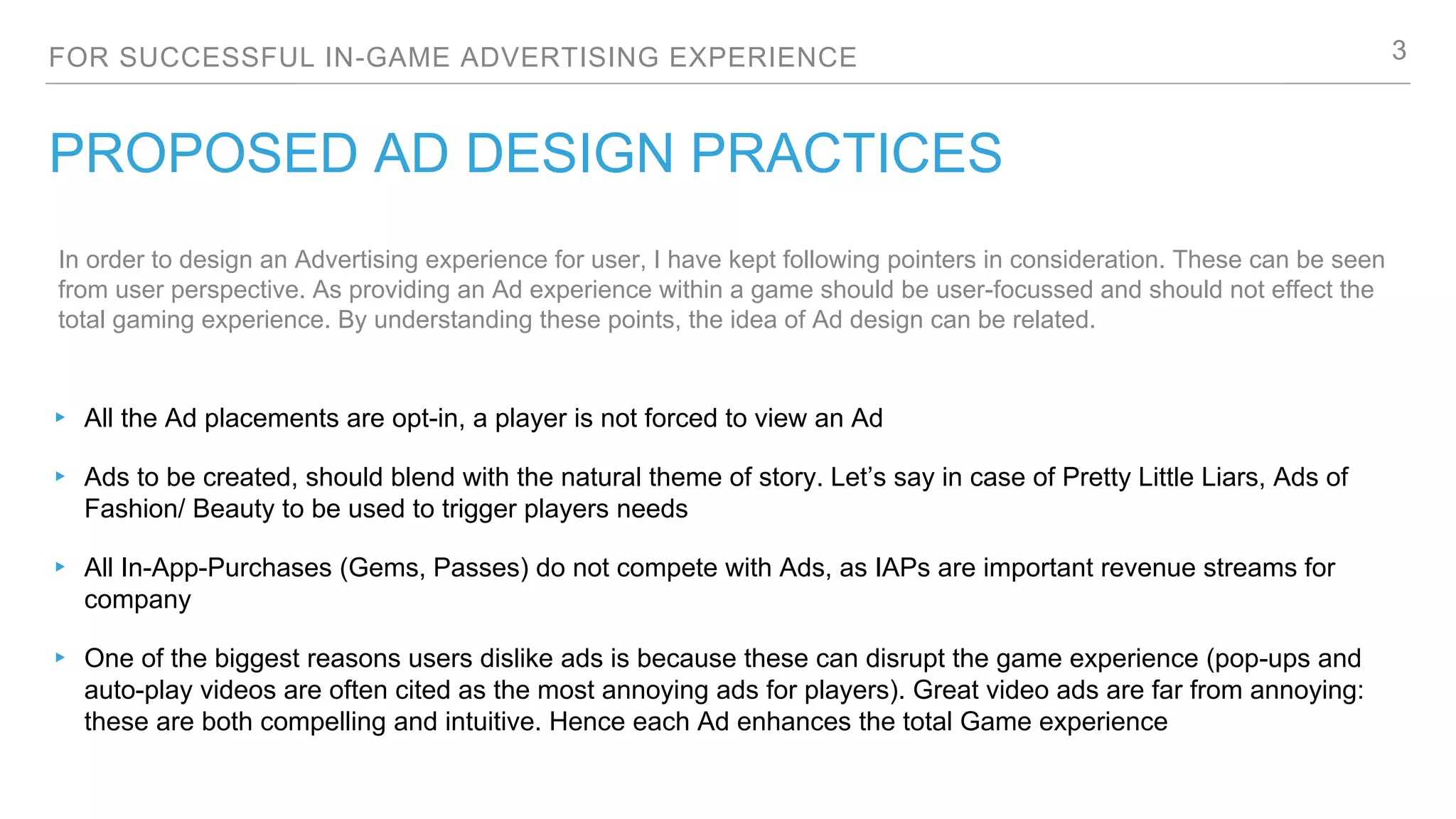 Advertising Proposition Plan for Episode Game | PPSX