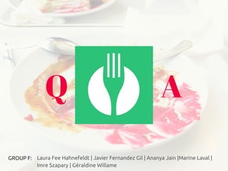 Product and brand development - The fork - group f | PDF