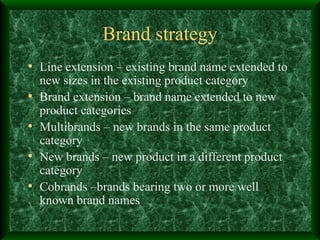 Product and brand management | PPT