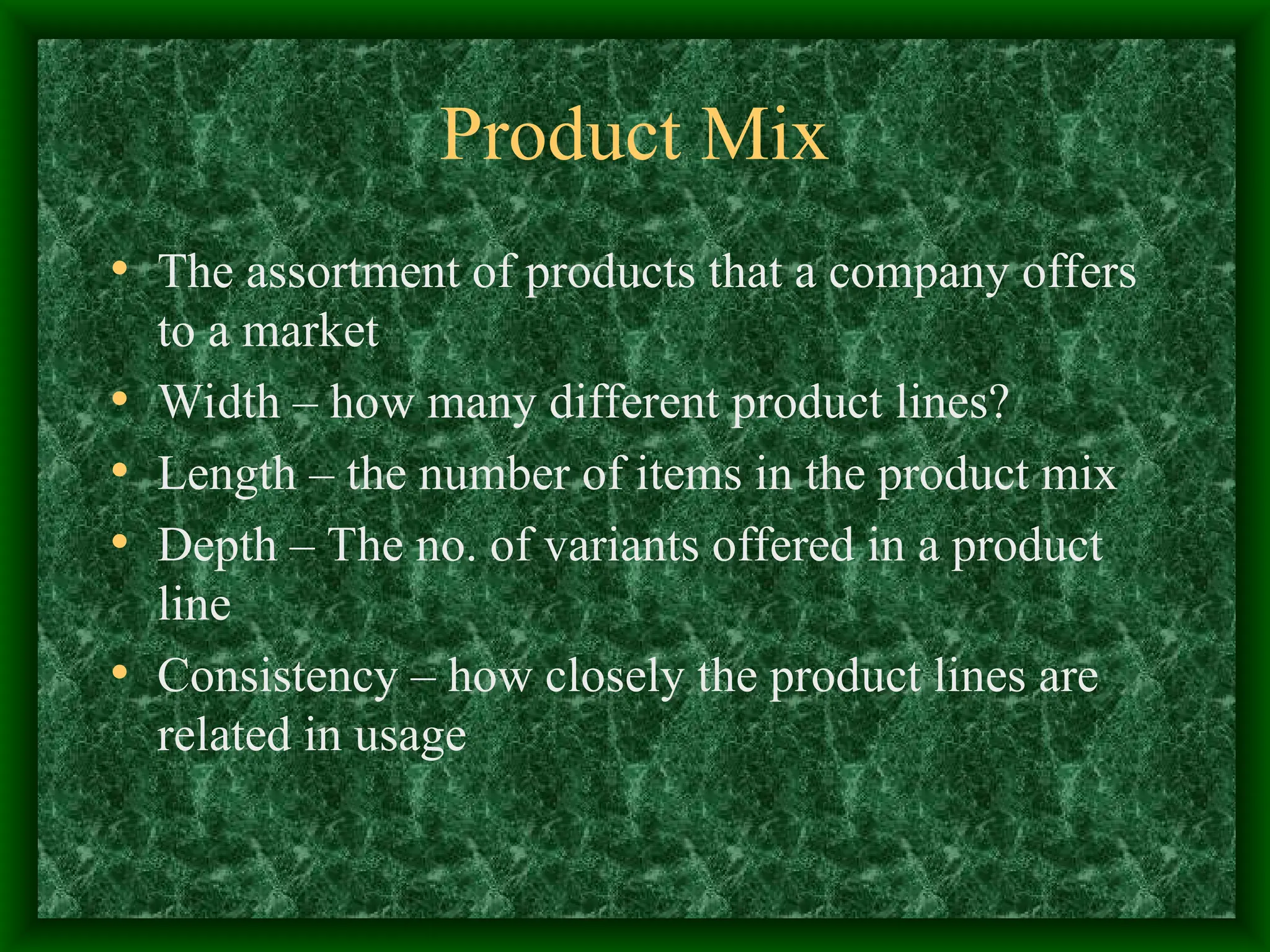 Product and Brand Management its key feature | PPT