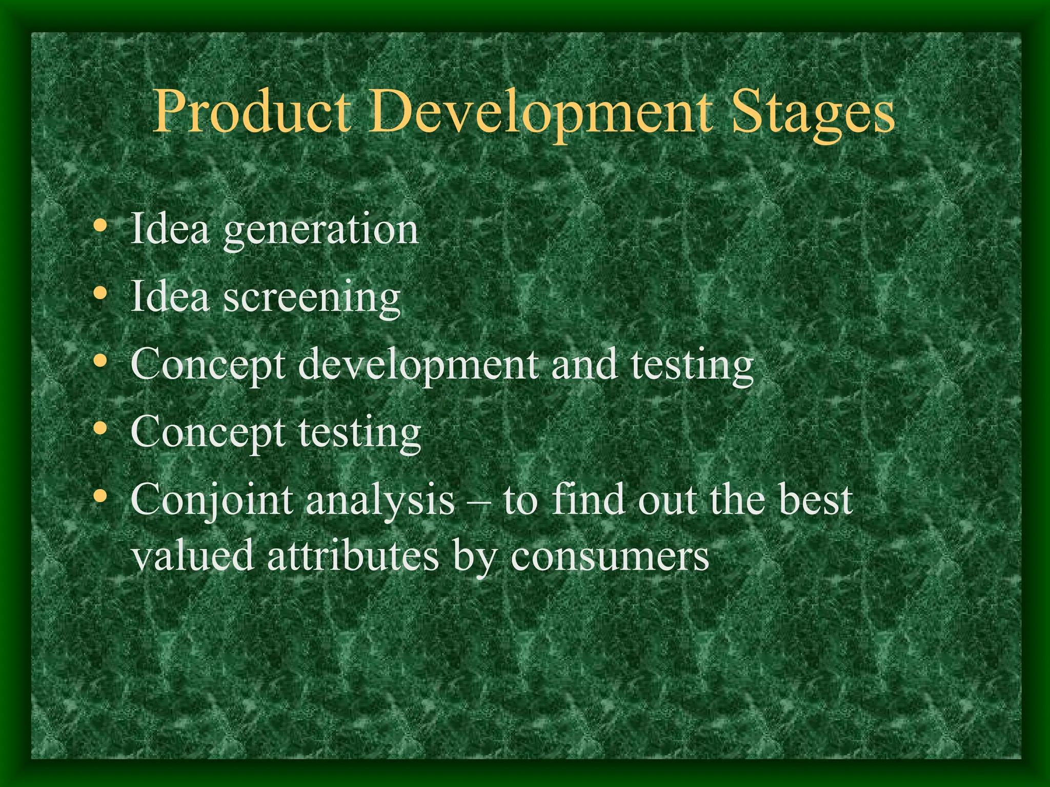 Product and Brand Management its key feature | PPT