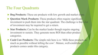 Presentation - BCG and GE matrix - Product and Brand Management | PDF