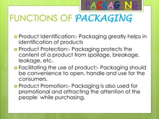Product and packaging | PPT
