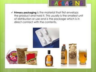 Product and packaging | PPT