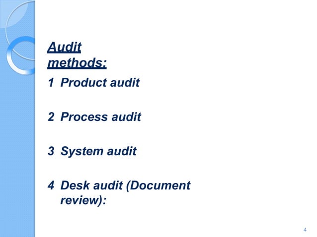 Product and Process Audit.pptx | Business Accounting & Finance | Business