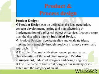 Product and process design | PDF