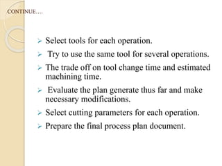 Product and process planning | PPTX
