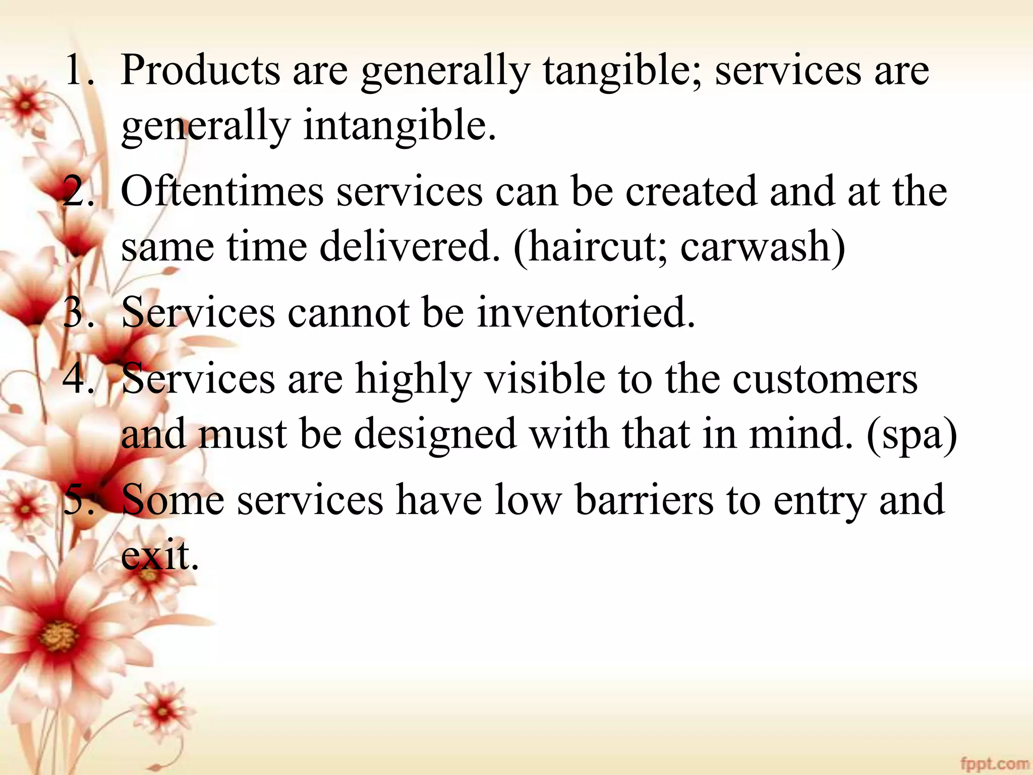 Product and service design | PPTX
