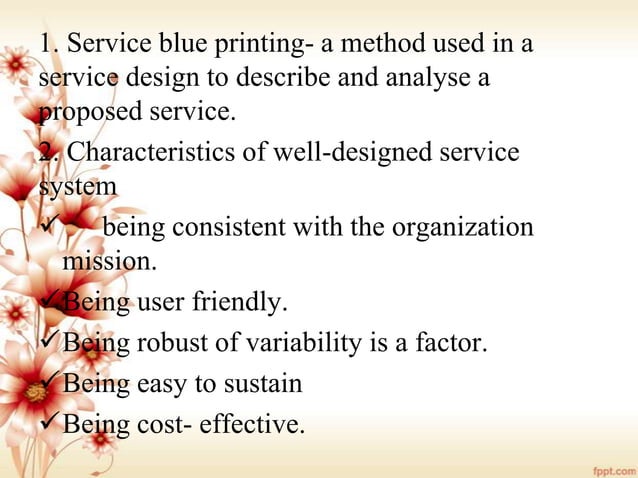 Product and service design | PPTX | Business Administration | Business