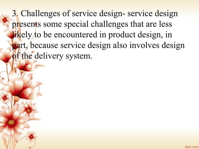 Product and service design | PPTX | Business Administration | Business