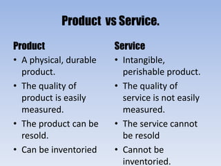 Product and service design | PPTX