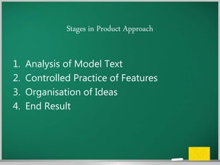 Product Approach in Writing | PPTX
