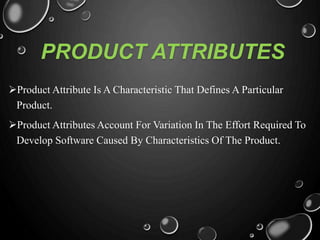 Product Attributes Presentation | PPT