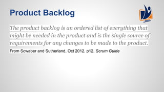 Product Backlog | PDF