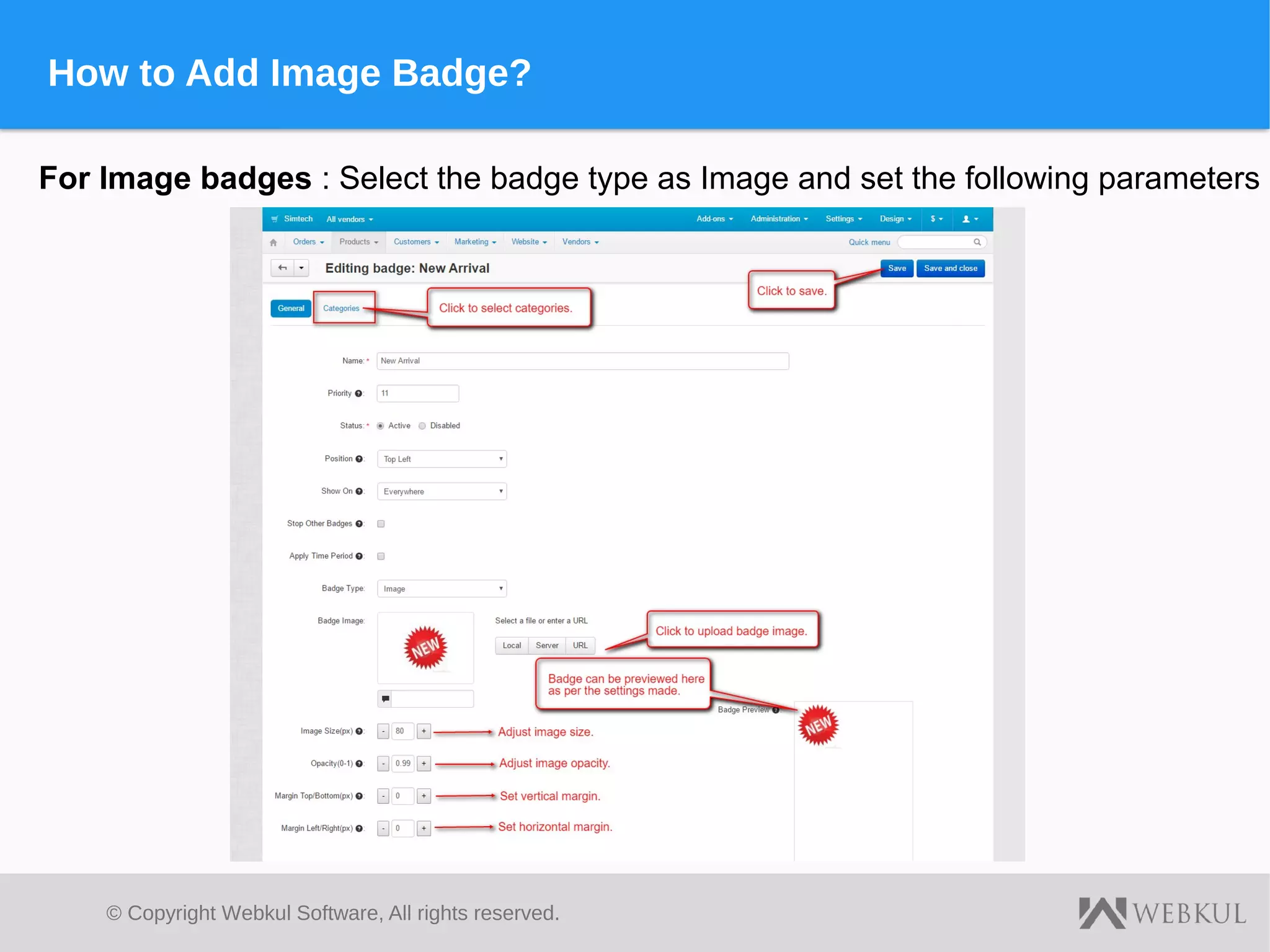 CS-Cart Product badges Addon V1.1 | ODP
