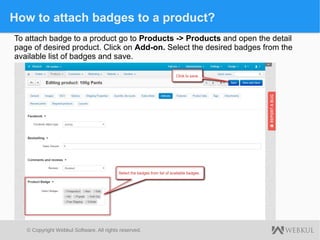 CS-Cart Product badges Addon V1.1 | PPT