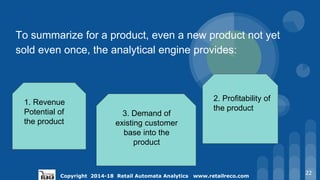 Product Behavior Analytics - RetailReco | PPT