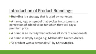 Product branding | PPTX