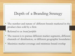 Product brand matrix | PPT