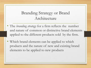 Product brand matrix | PPT