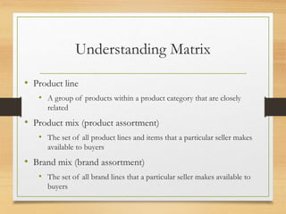 Product brand matrix | PPT