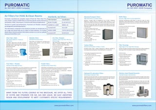 Puromatic Filters Pvt. Ltd.- Air Filter Calatog | PPT
