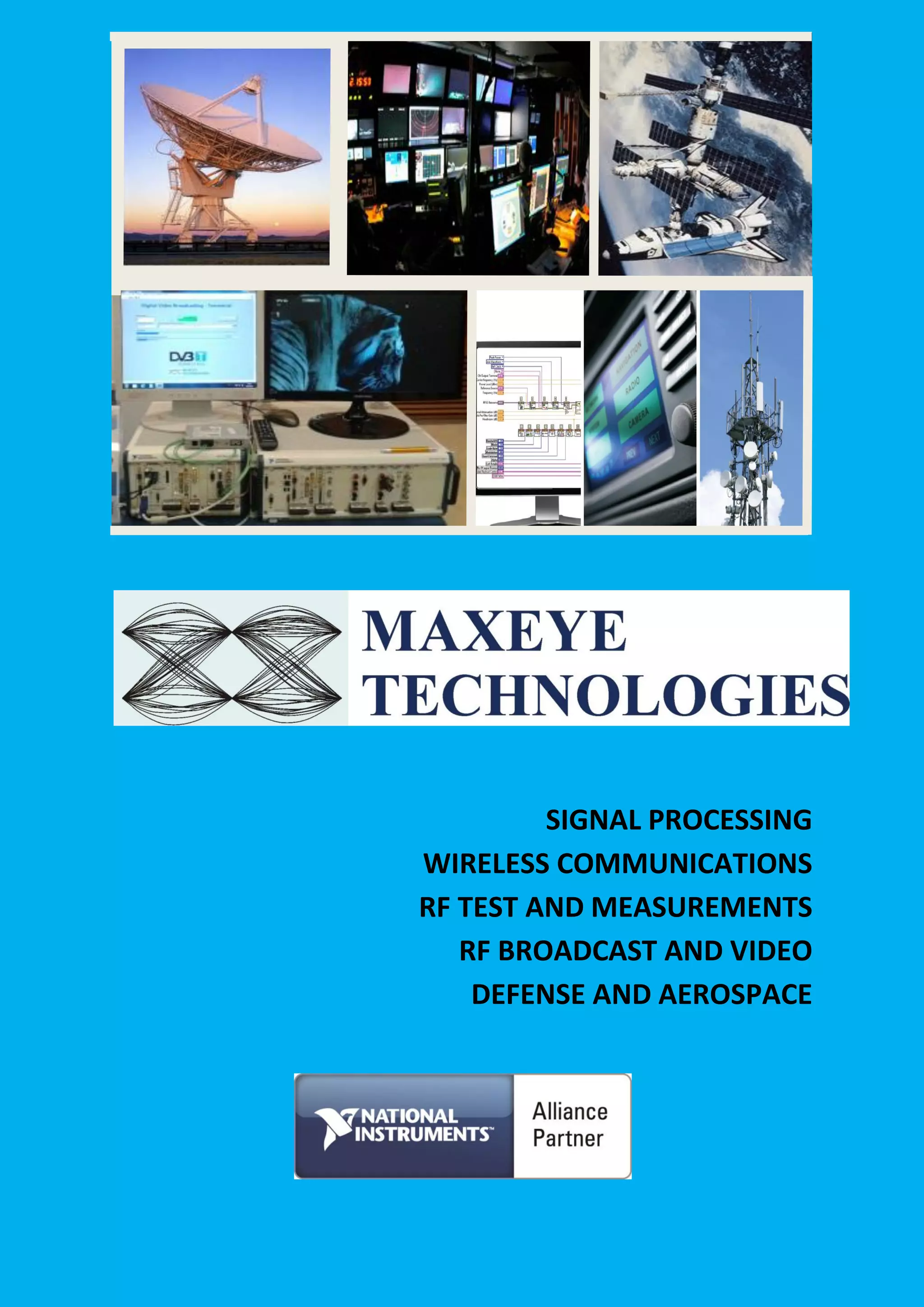 MaxEye Technologies Product Brochure | PDF | Digital Audio | Computer Software and Applications