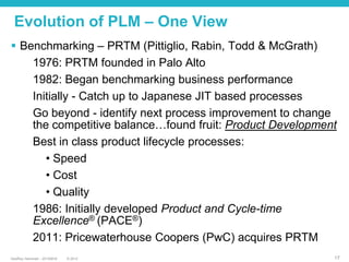 Product Lifecycle Management Process and Software Tools | PPTX