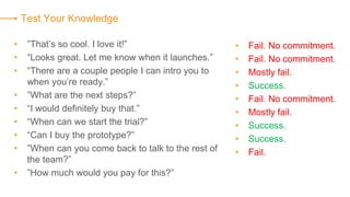 The Mom Test or How to Ask Better Customer Dev Questions | PPTX