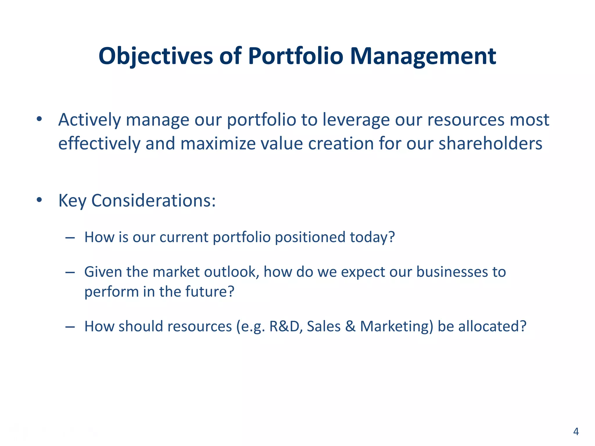 Portfolio Analysis | PPTX