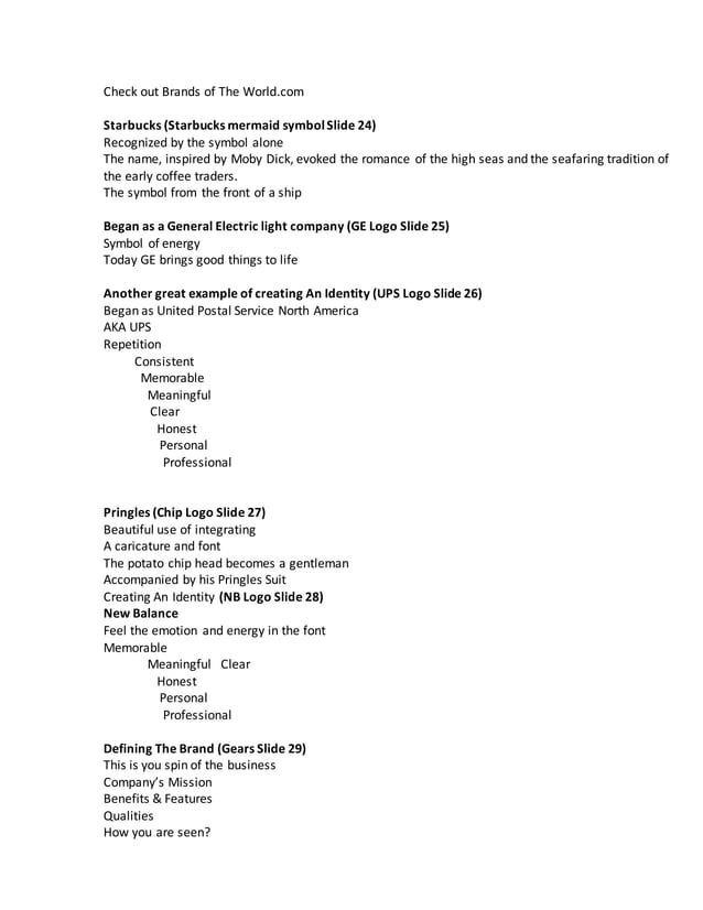 Product Camp Building Your Brand, Taglines, Touch Points, Logos Script ...