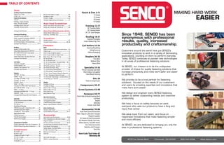 Senco Product Catalog | PDF