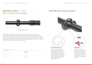 Product catalog DOCTER® Target-Optics | Optics Trade | 2014 | PDF