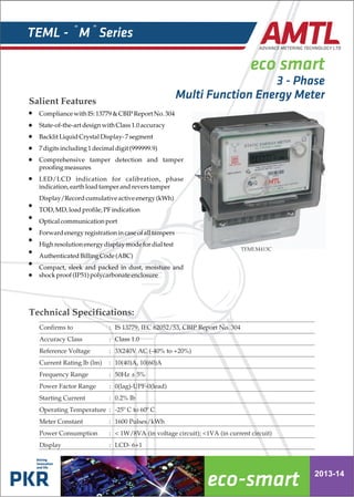 Product catalog energy meters | PDF