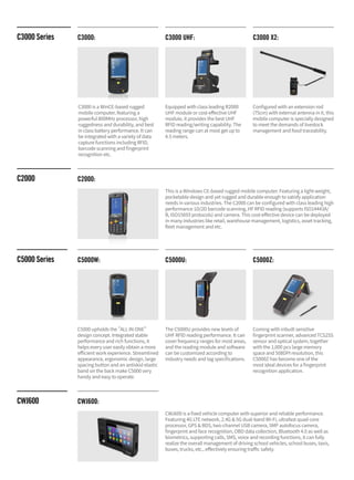 Chainway Product catalog | PDF