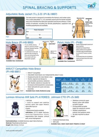 P&O International Orthotic Delhi | PDF
