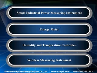 Multifunction Power Meter Product catalogue | PPT