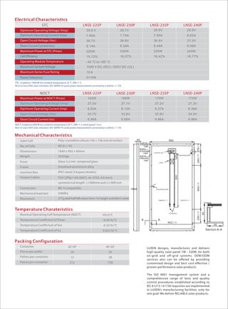 SOLAR PANELS CATALOGUE | PDF