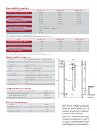 SOLAR PANELS CATALOGUE | PDF