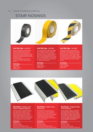 Product Catalogue - Bollards, Stair Nosing, Safety Barriers, Tactile ...