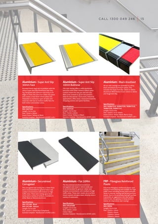 Product Catalogue - Bollards, Stair Nosing, Safety Barriers, Tactile ...