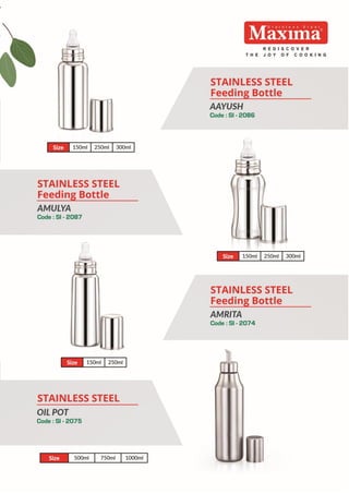 Stainless steel water bottle | PDF