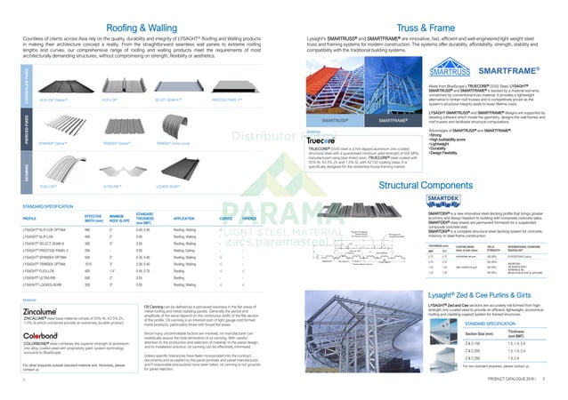 Product Katalog Bluescope Lysaght | PDF | Civil Engineering Industry ...