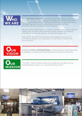 PCTL Automation LTD - Electrical Solution Provider | PDF