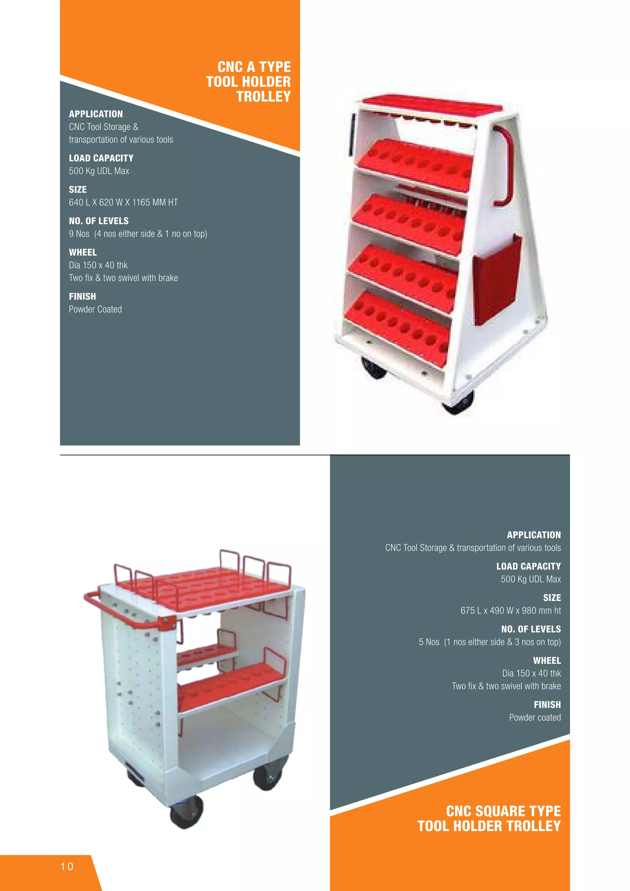 STORAGE RACKS AND MATERIAL HANDLING TROLLEY By Genious Engineering | PDF