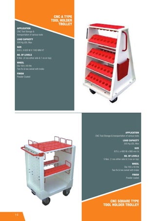 STORAGE RACKS AND MATERIAL HANDLING TROLLEY By Genious Engineering | PDF