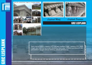 Product Catalogue - GRC BANGUN PERSADA | PDF