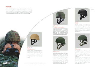 Ballistic Helmets, Shields and Bullet Resistant Vests | PDF