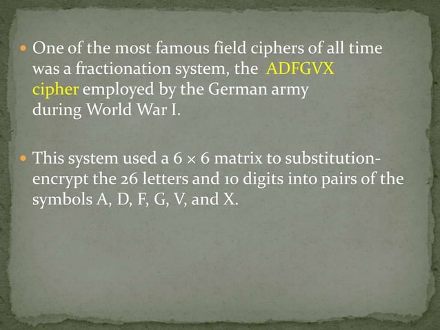 Product Cipher | PPTX