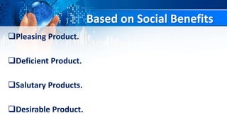 Product classification | PPTX